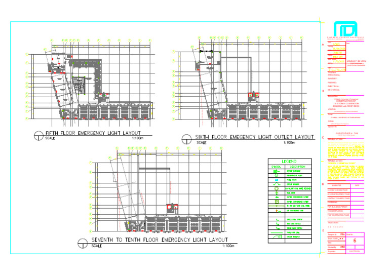 Ee-6 Emergency Light Layout | PDF