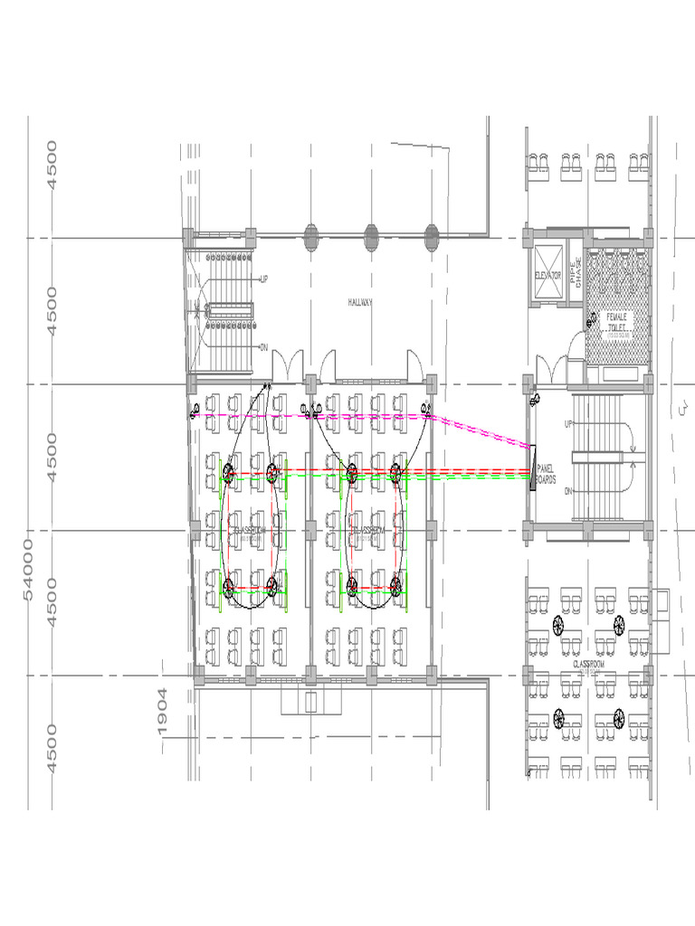 5TH Floor Set 2 Electrical Layout | PDF