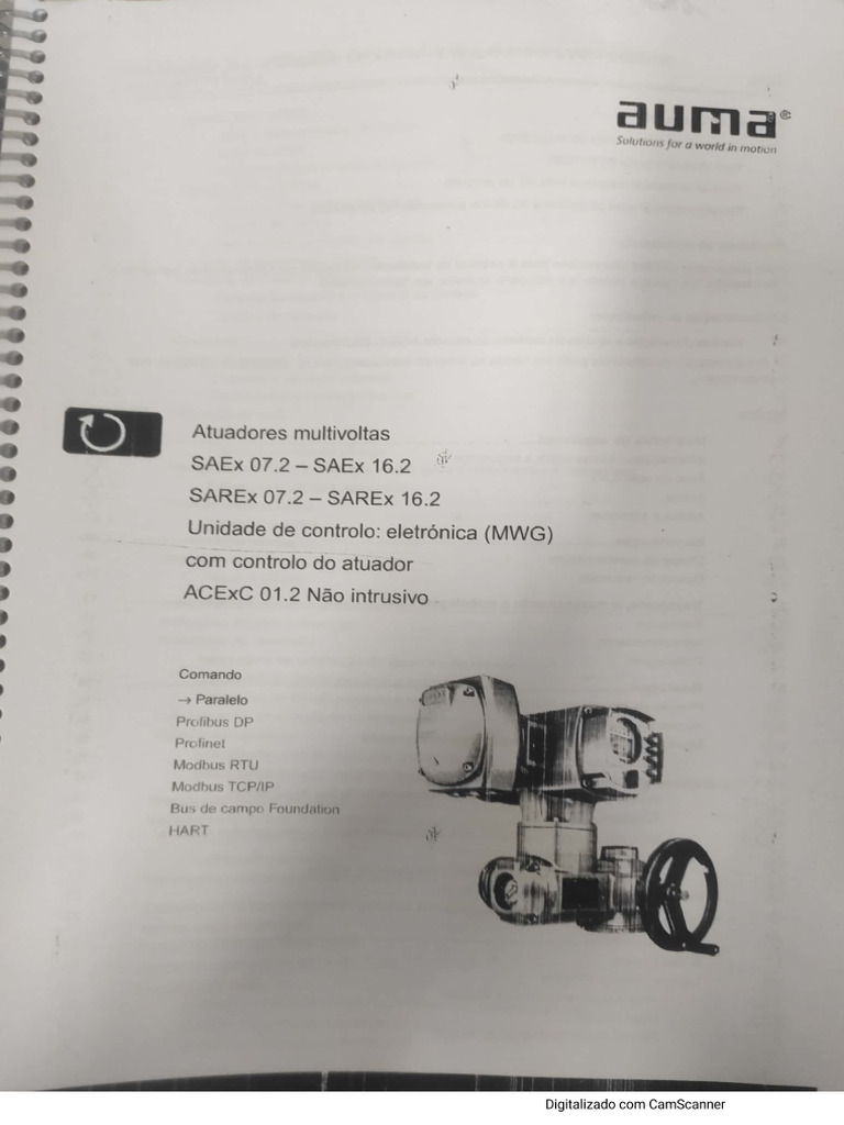 Manual Auma Atuador Digital | PDF