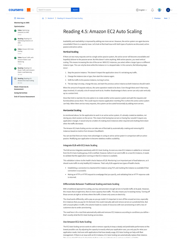Aws Autoscaling | PDF
