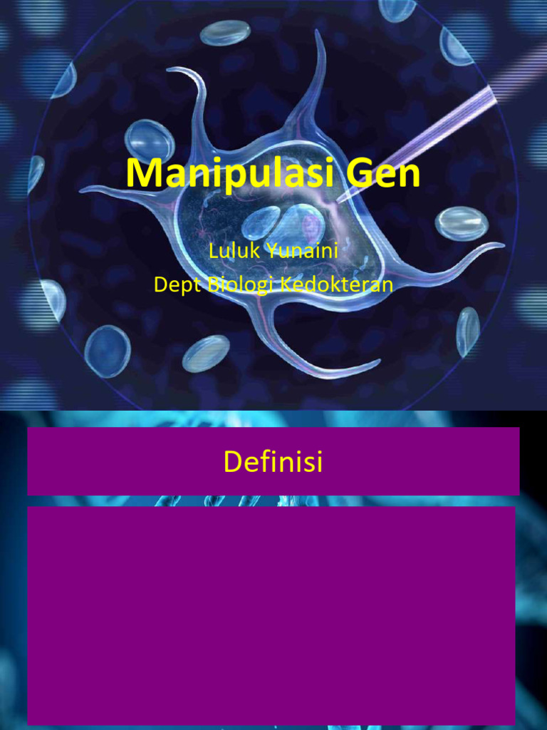 Rekayasa Genetika ppt2 | PDF