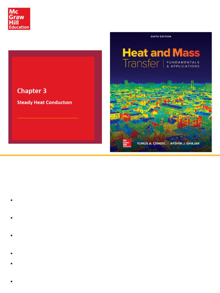Heat - 6e - Chap03 - Lecture - Steady Heat Conductıon | PDF | Thermal ...