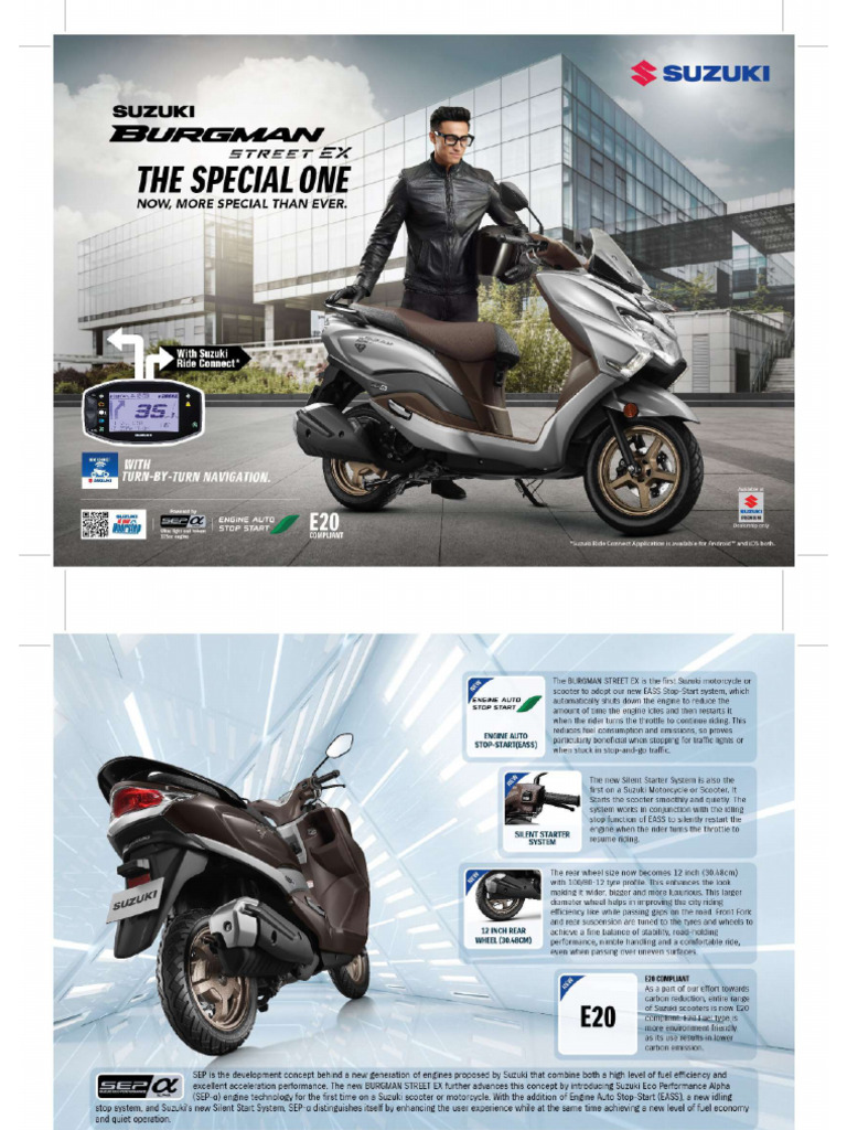 Burgman Street Ex Leaflet - Revised-01 | PDF