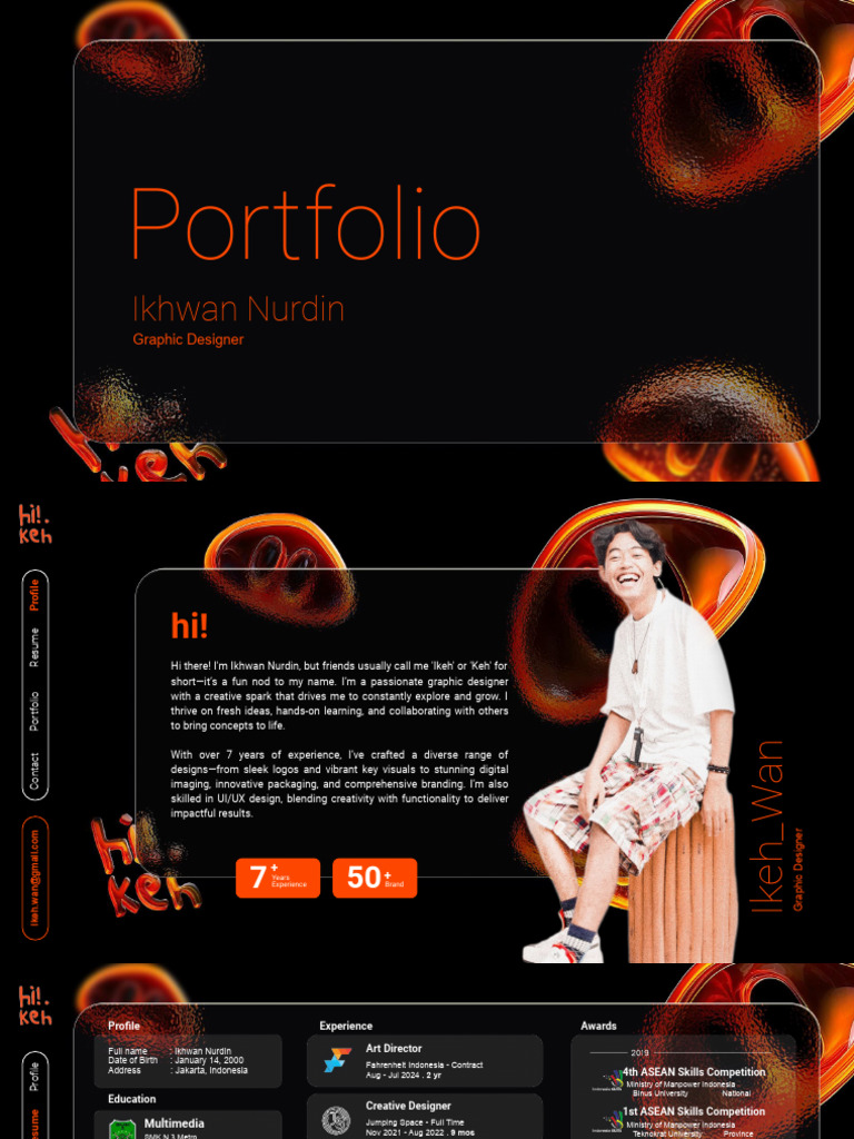 Portfolio - Ikhwan Nurdin - GD | PDF | Communication Design