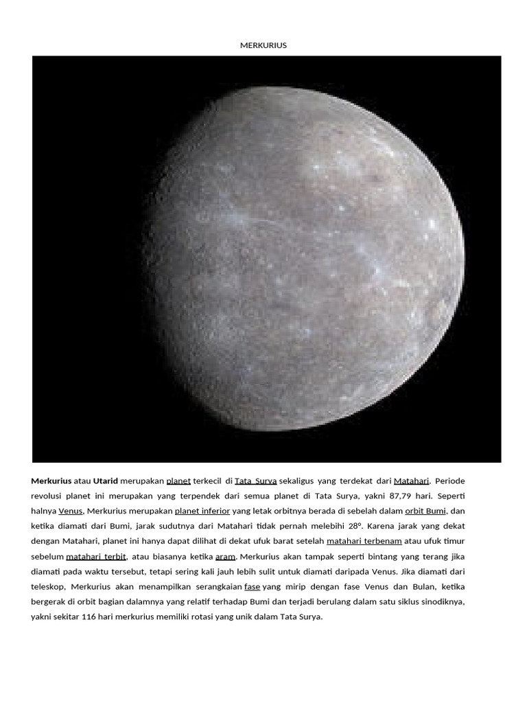 PLANET Dan Pengertiannya | PDF