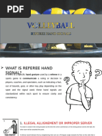Netball Officiating Signals | PDF | Hand | Arm
