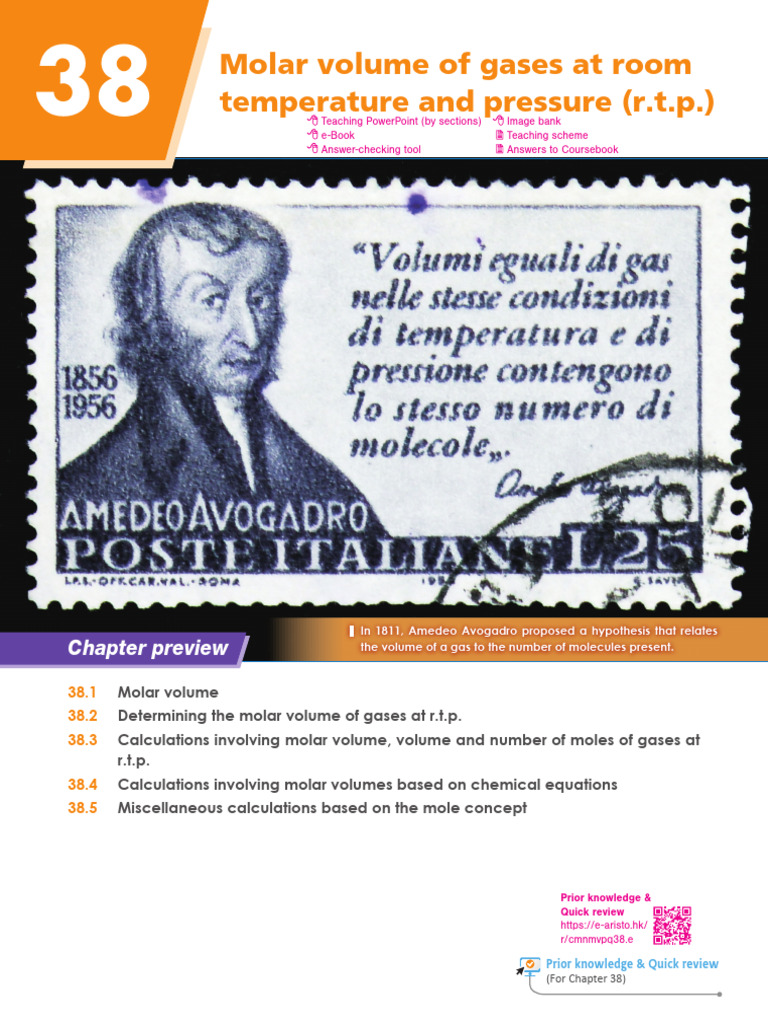 Ch38 | PDF | Gases | Mole (Unit)