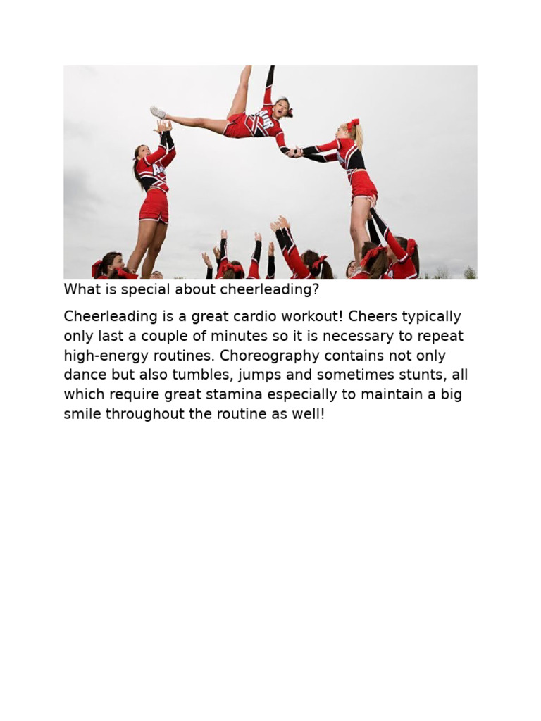 3What is special about cheerleading | PDF