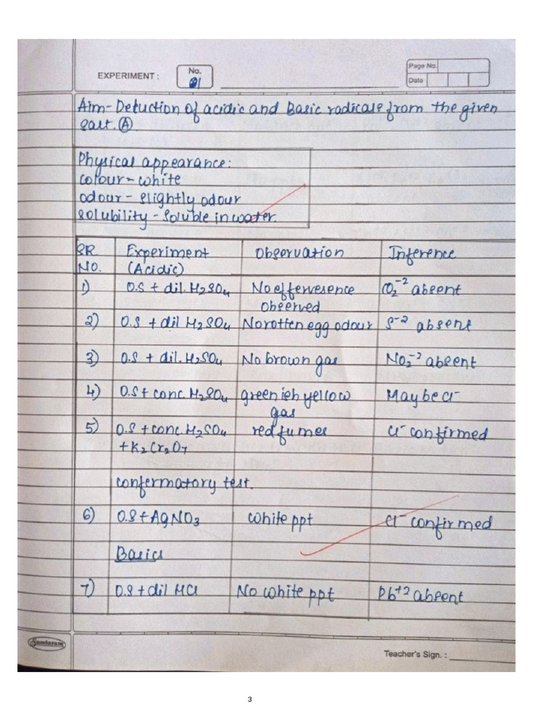 XI Experiments (1 To3) | PDF
