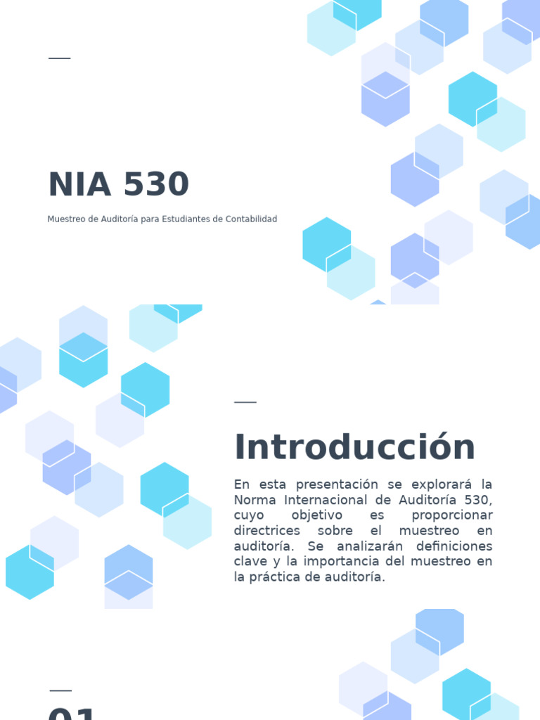 NIA 530 Muestreo de Auditoria | PDF | Muestreo (Estadísticas) | Auditoría