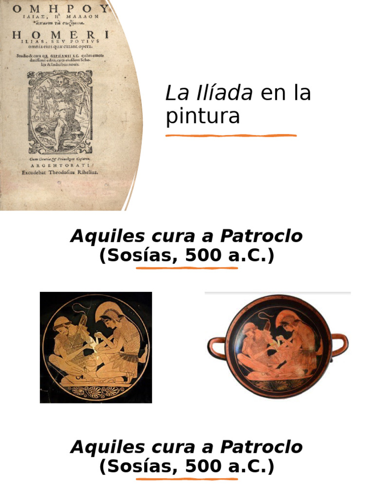 Pinturas de la Ilíada y sus escenas | PDF | París (mitología) | Héctor