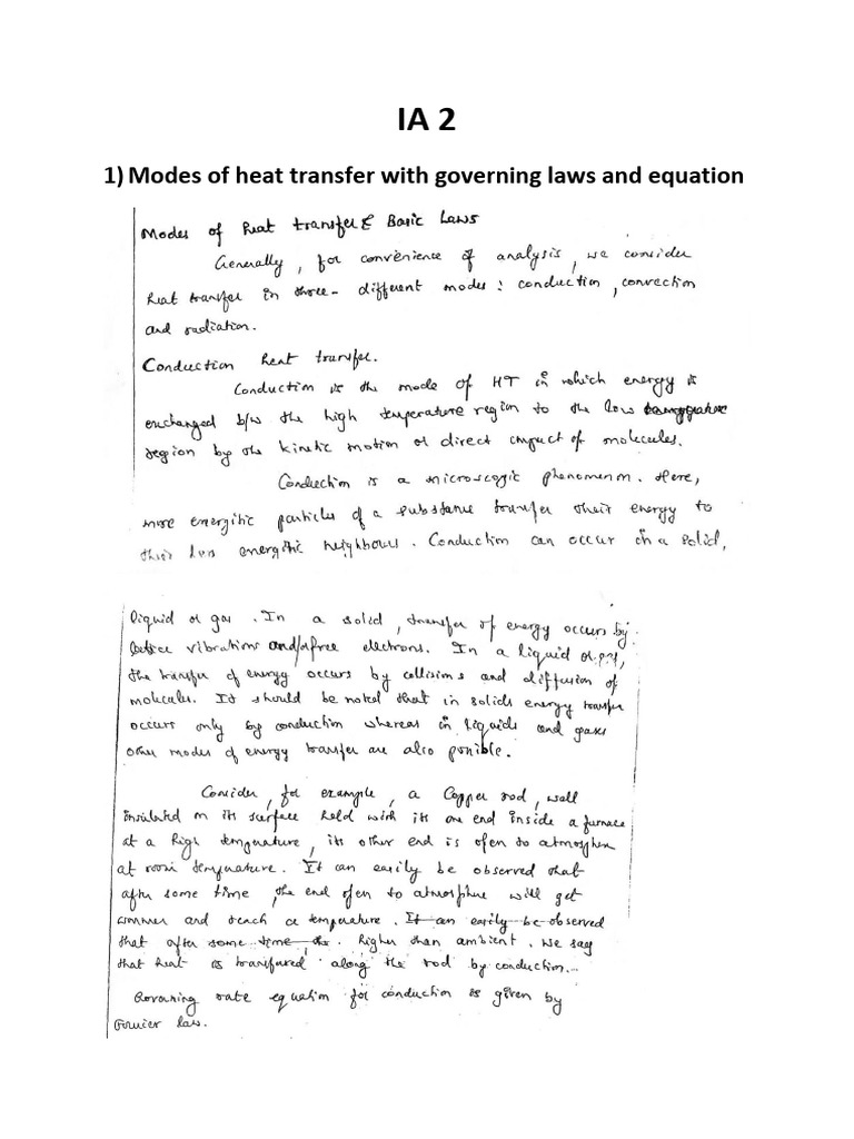Thermal Engineering - IA2 | PDF