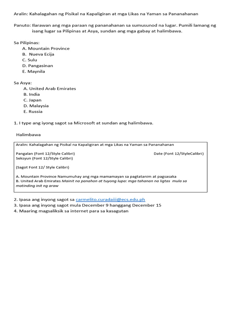 Grade 7 Seatwork | PDF