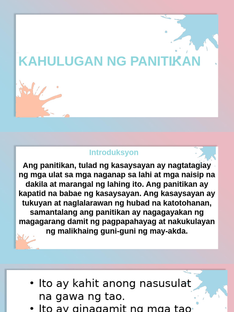 Panitikan Final | PDF