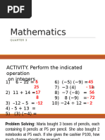 Math 6 Q2 Module 6 | PDF | Bracket | Mathematics