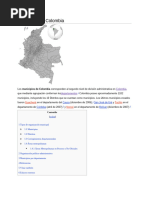 Distritos Especiales en Colombia | PDF