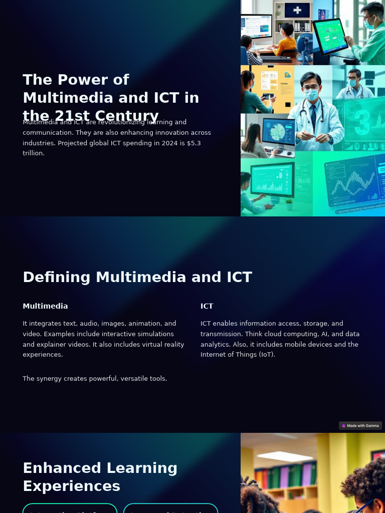 The Power of Multimedia and ICT in The 21st Century | PDF | Multimedia ...
