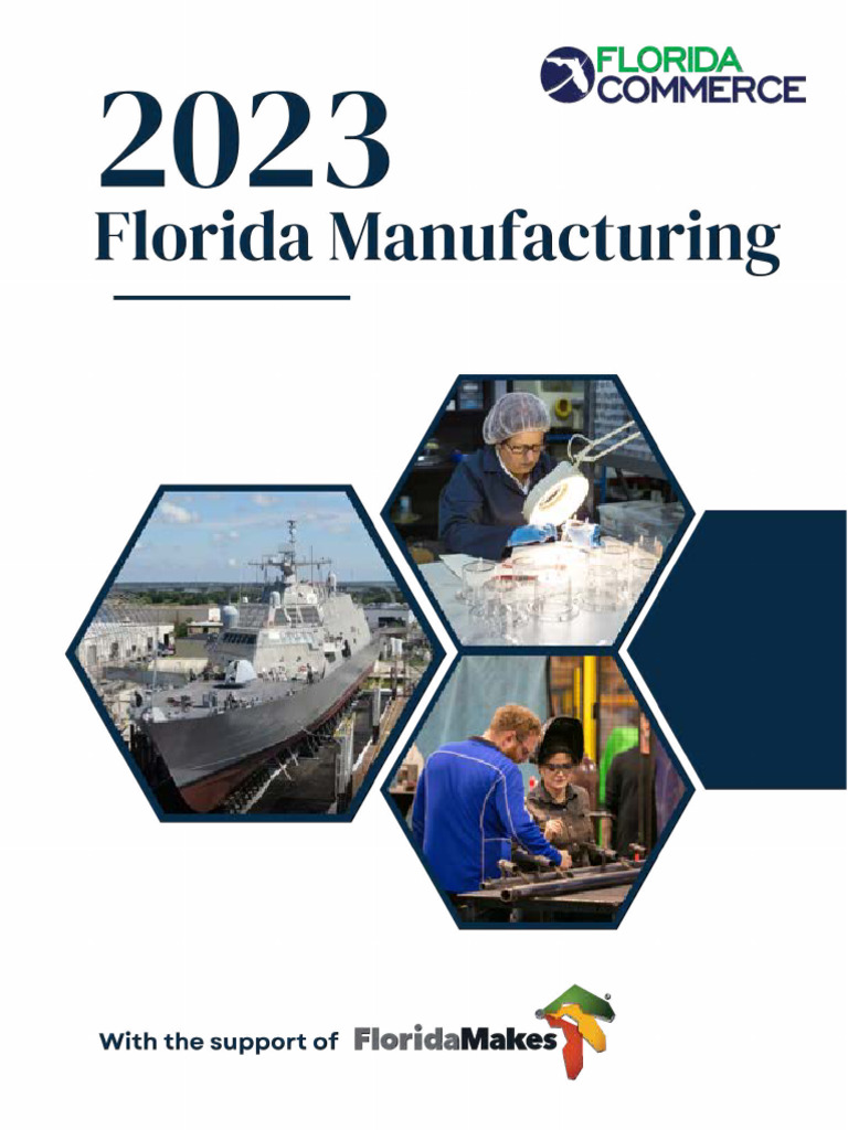 Florida's Manufacturing Growth Report 2023 | PDF | Gross Domestic ...