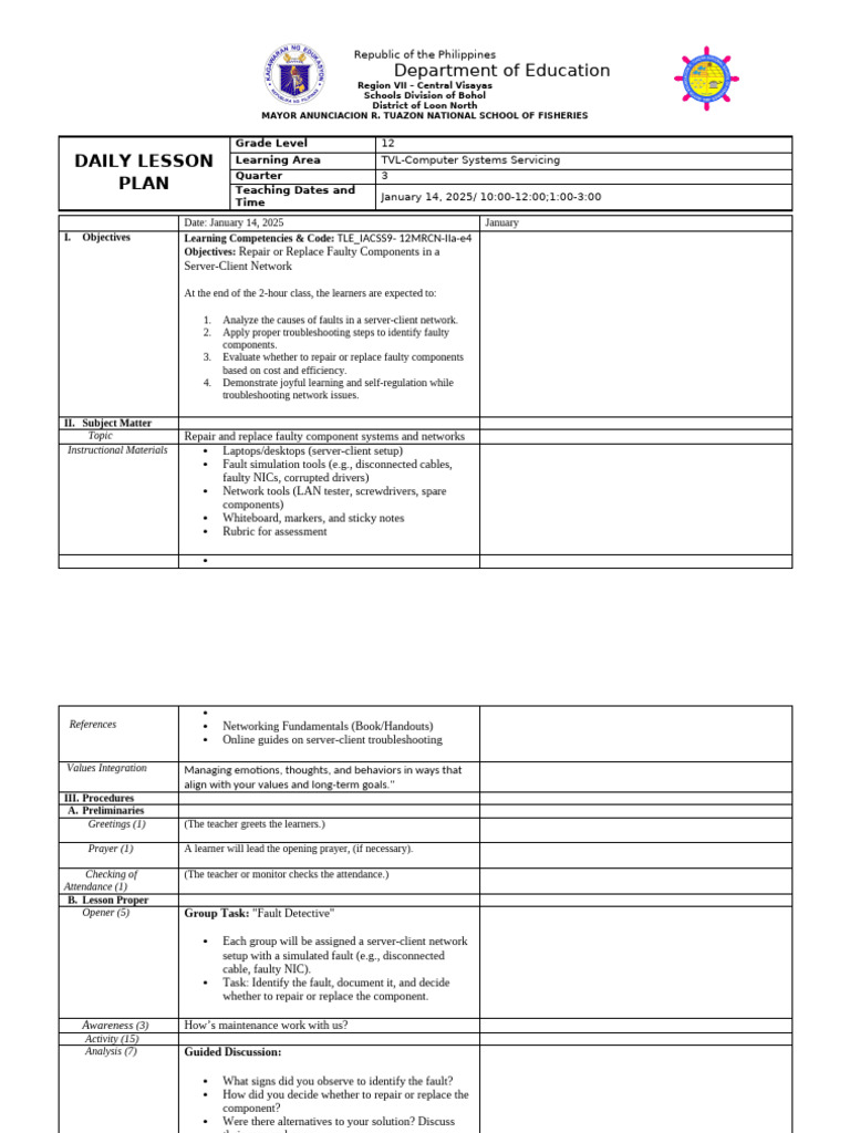 CSS12-LP repair of defect of systems and network | PDF | Troubleshooting | Learning