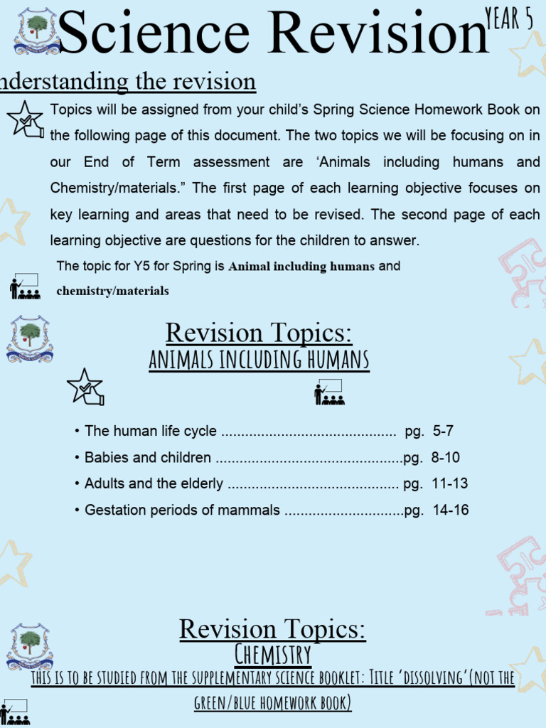 Science Revision Questions | PDF