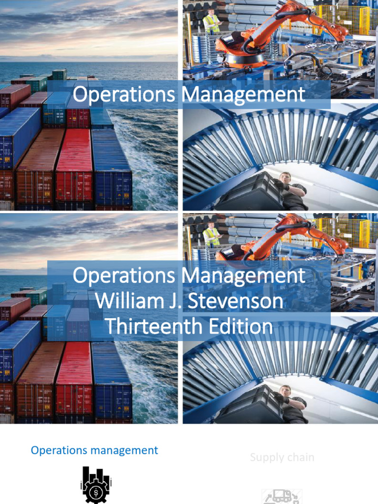 Chapter 1 Supply Chain Presentation On OM | PDF | Operations Management | Inventory