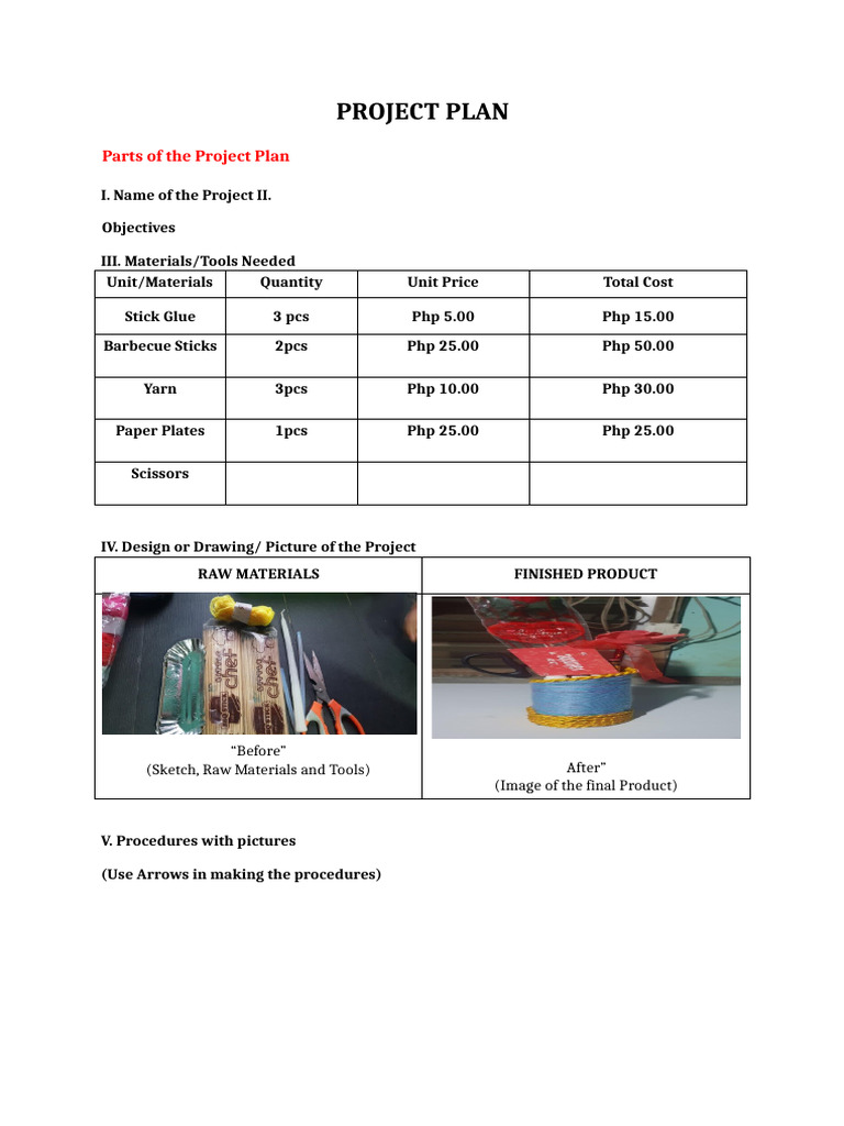 PROJECT-PLAN_. (1) | PDF | Creativity
