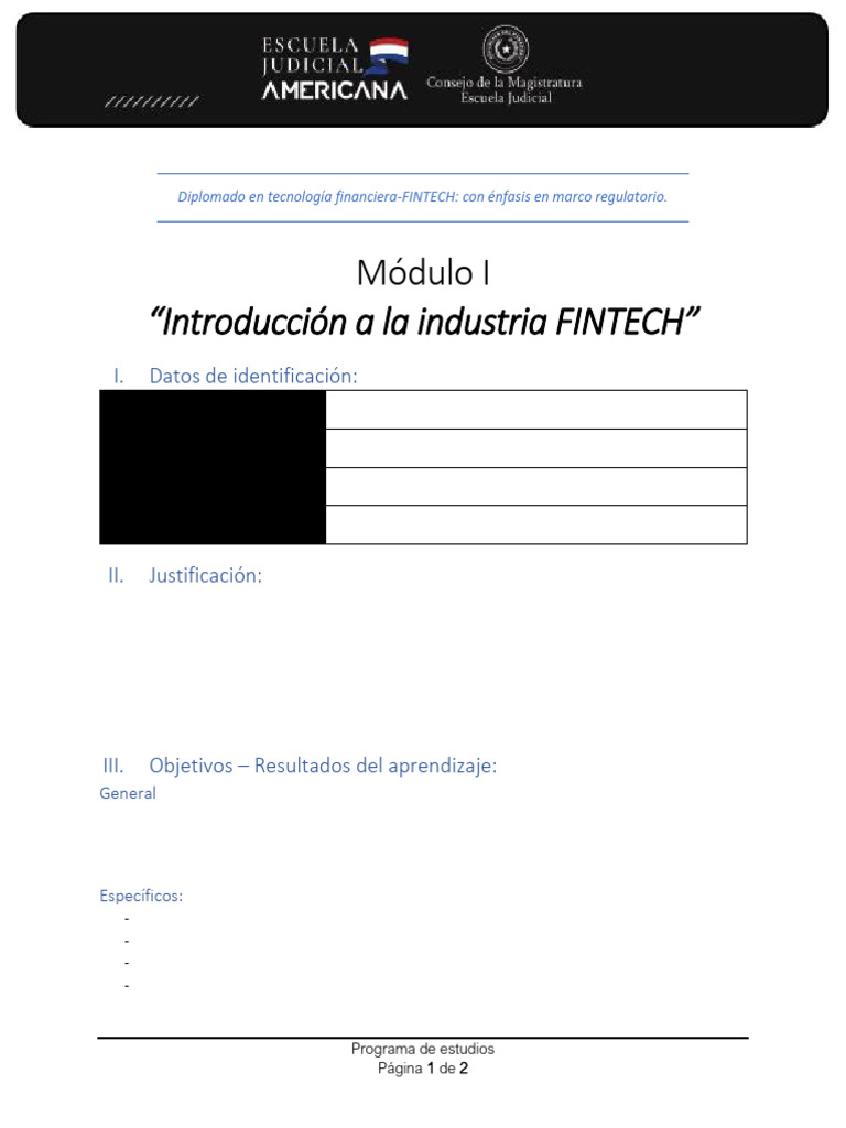 PE - Intro A La Industria Fintech | PDF | Economias