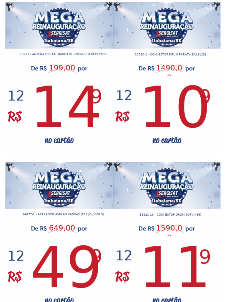 Tabela Pronta IT | PDF
