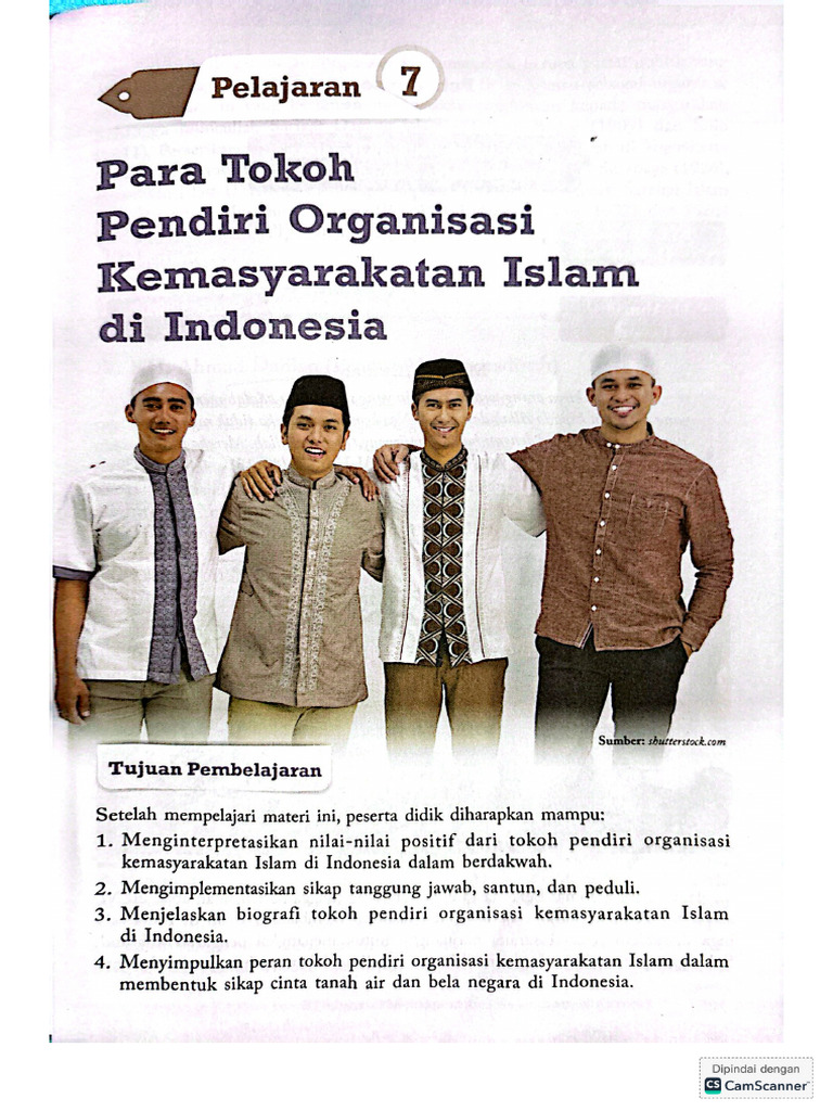 Tokoh Pendiri Organisasi Kemasyarakatan | PDF