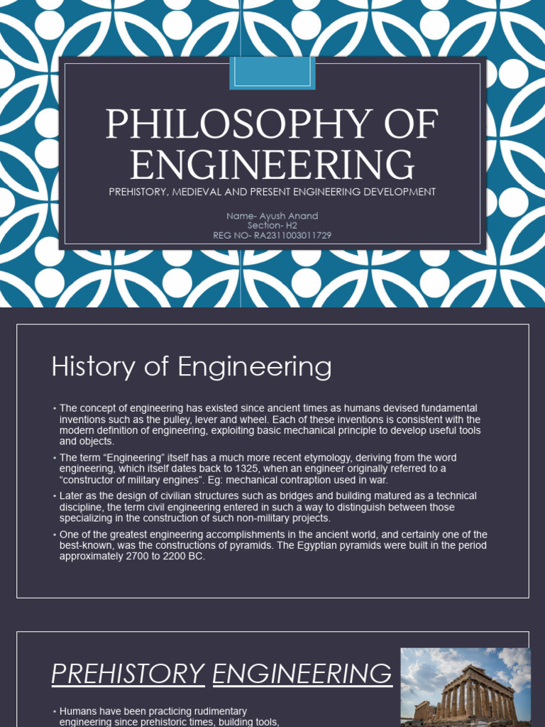 Philosophy of Engineering | PDF | Engineering | Science