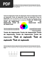 03 - Teste de Impressão Colorido Frente-Verso | PDF