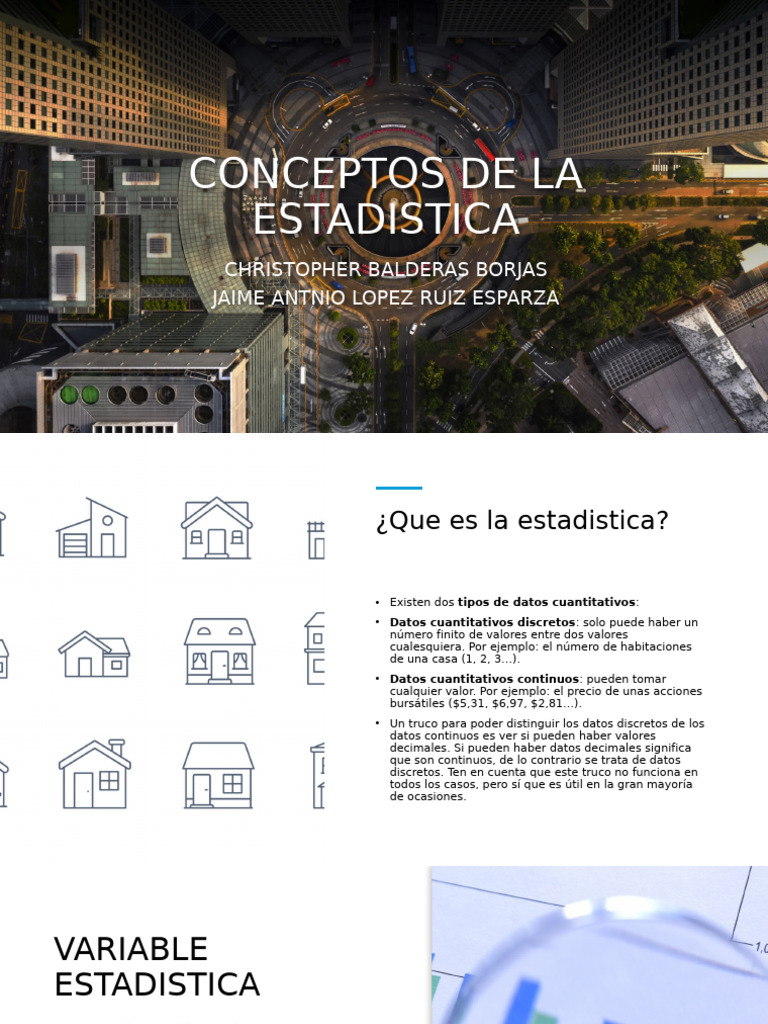 Conceptos de La Estadistica | PDF | Muestreo (Estadísticas) | Estadísticas