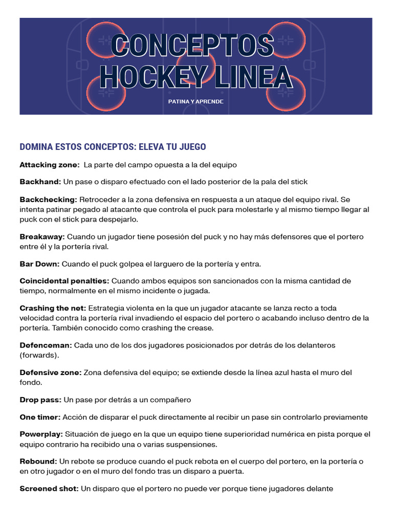 Conceptos hockey | PDF