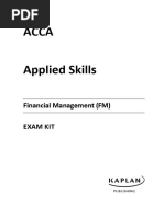 Acca Afm June 2025 Exam | PDF