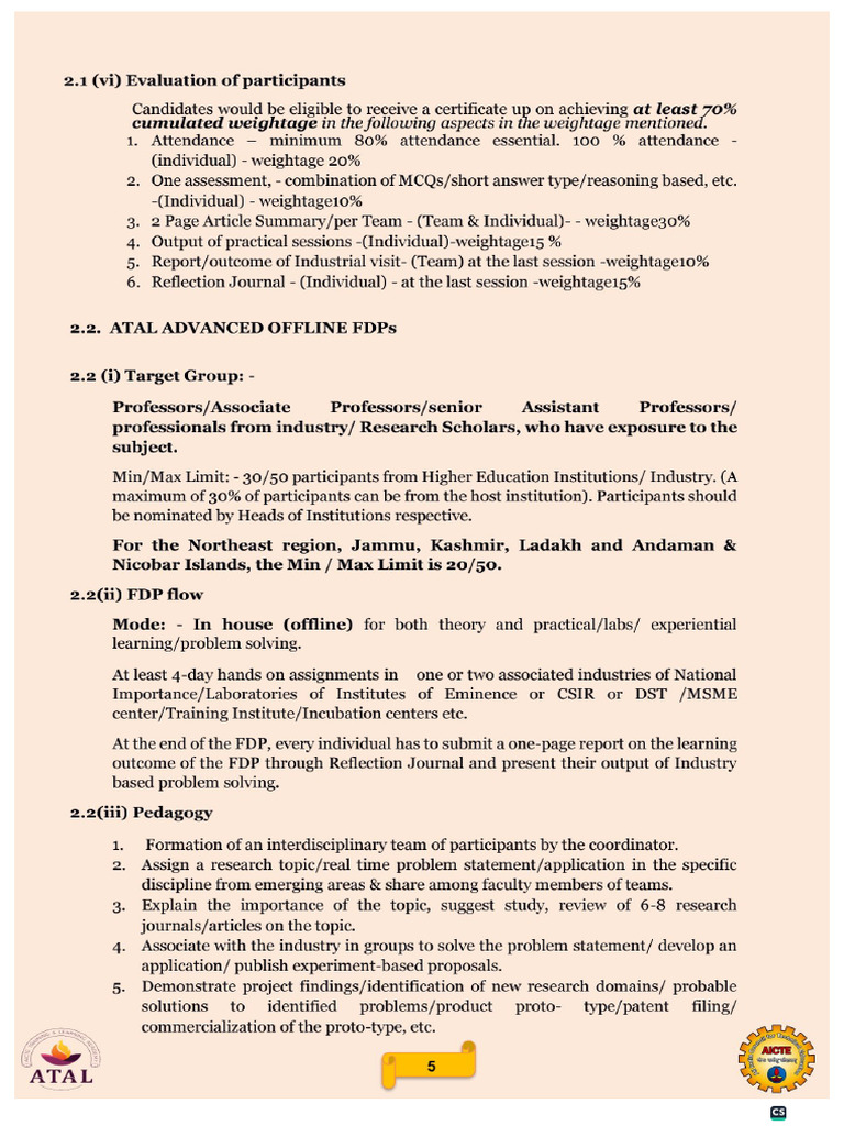 ATAL Scheme Document 2025-26 - Final - 6 | PDF