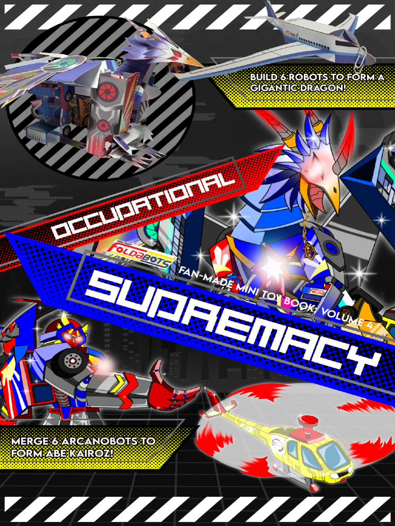 Foldabots Mini Toy Book Volume 4 | PDF