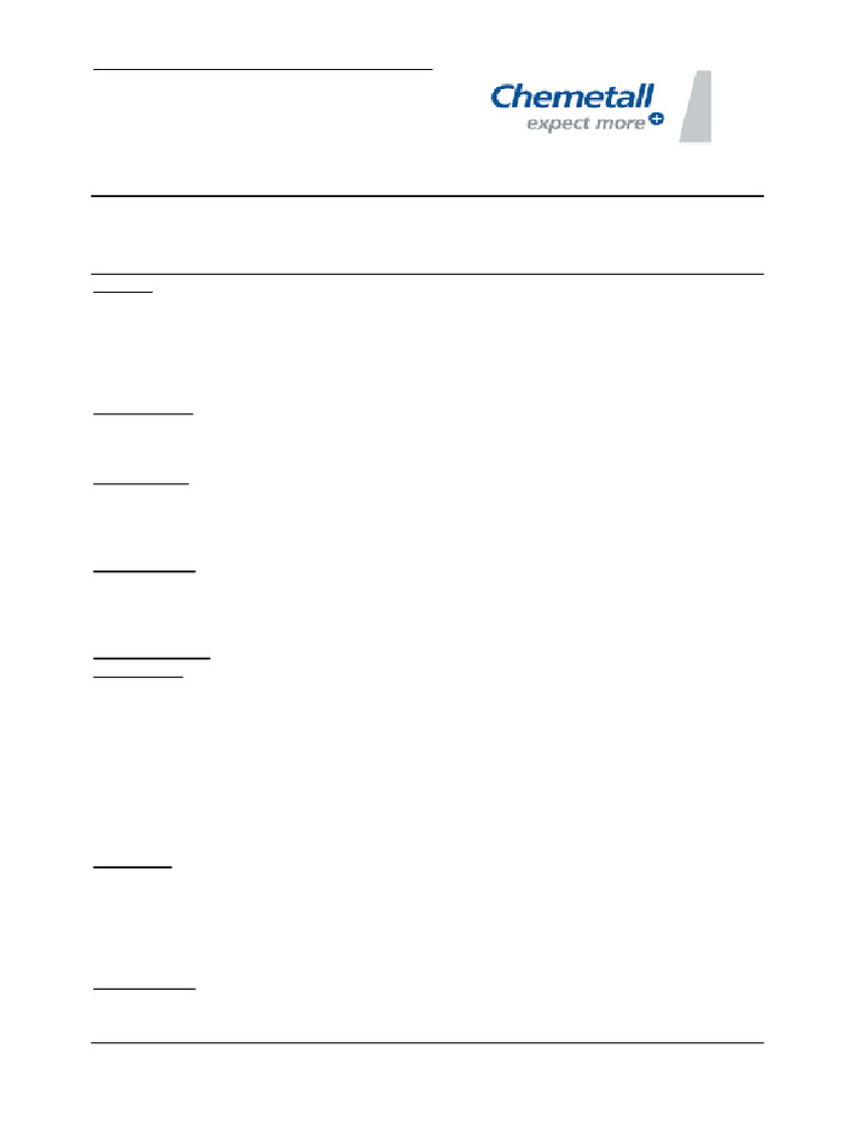 GARDACID 2055 (Descaling Nitric Acid) | PDF | Water | Rust