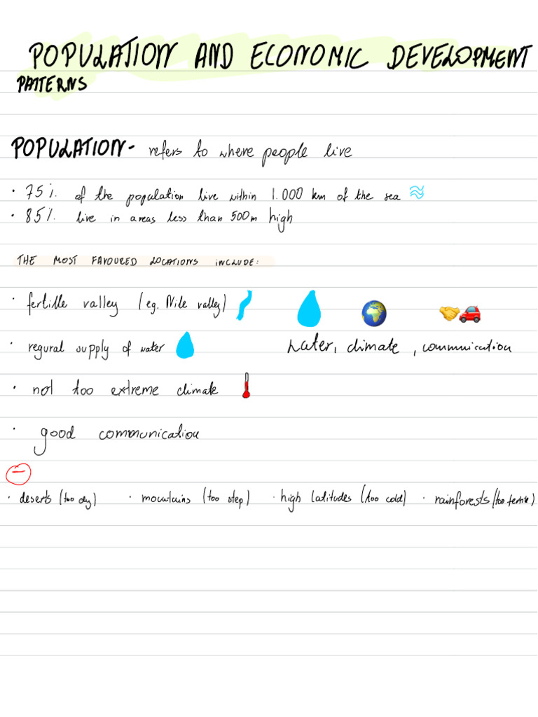 Ib Geo Sl Population 1 Pdf China World Politics
