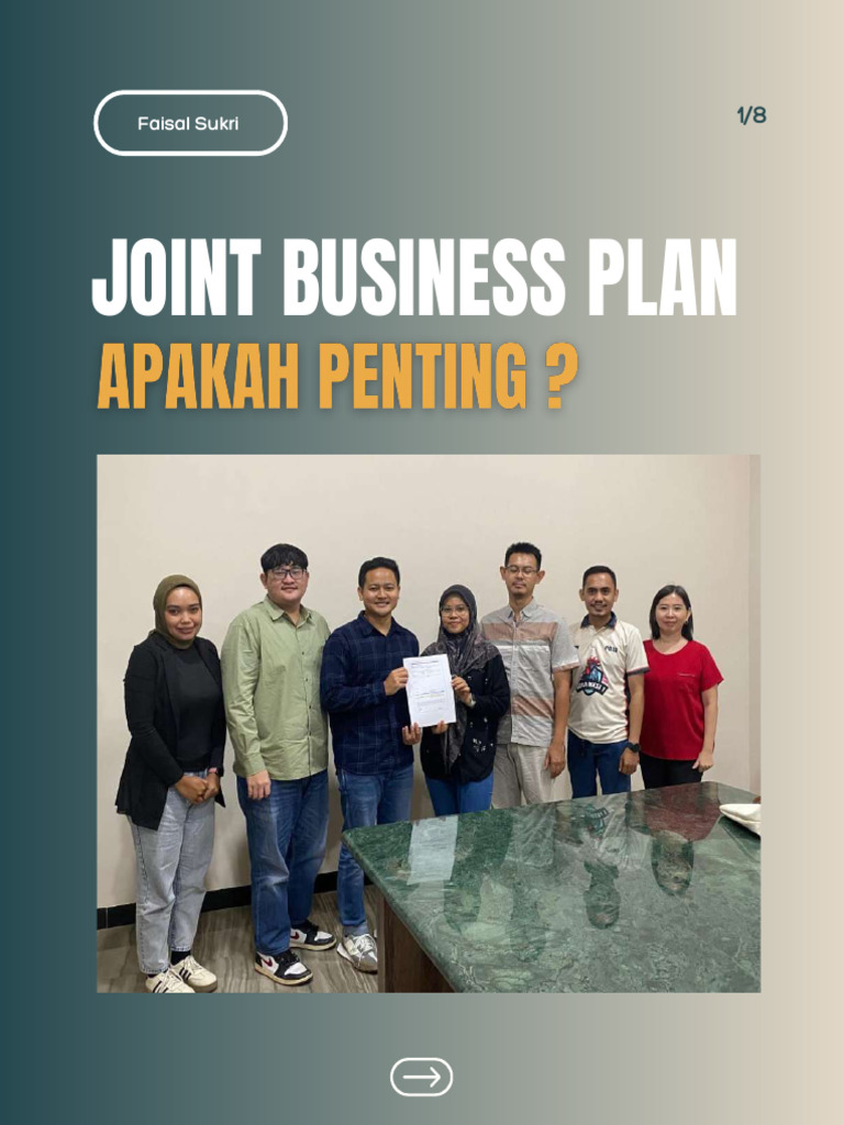 Pentingkah Joint Business Plan Itu | PDF