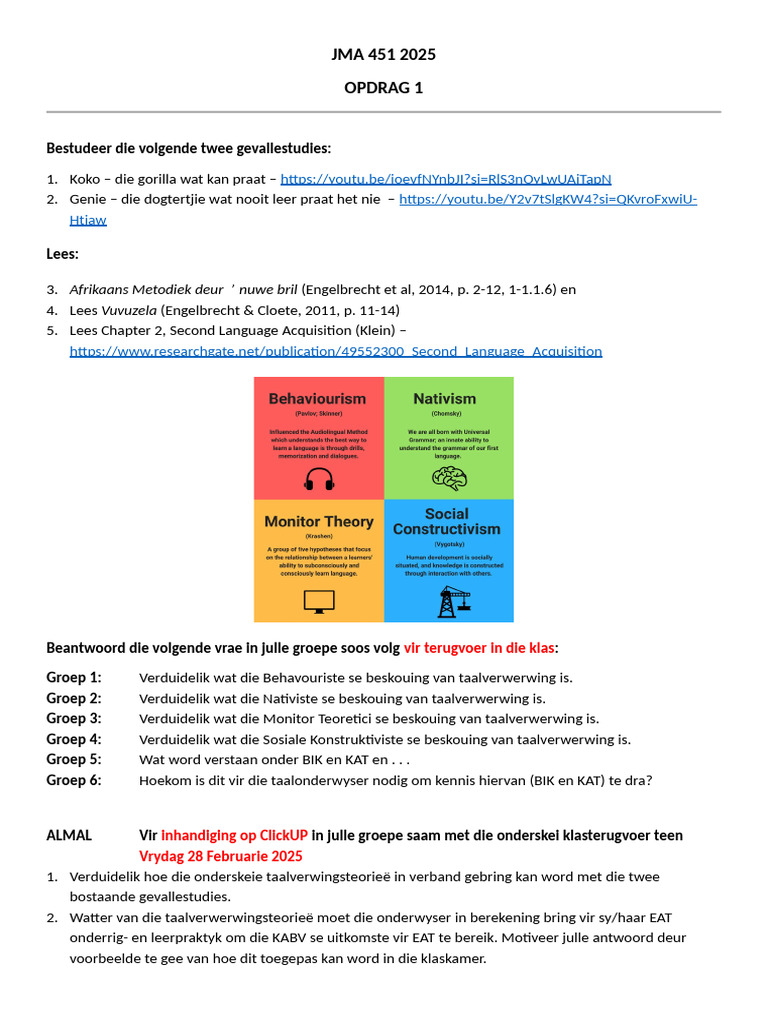 JMA 451 2025 - Opdrag 1 | PDF