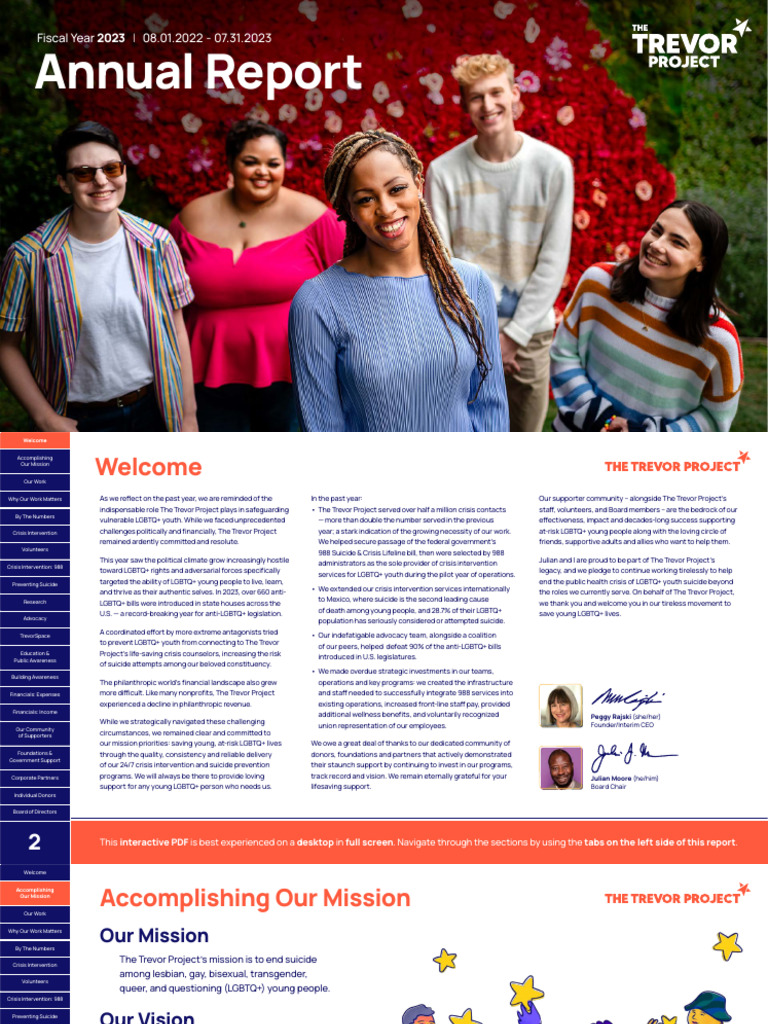 TTP Annual Report FY2023 | PDF | Mental Health