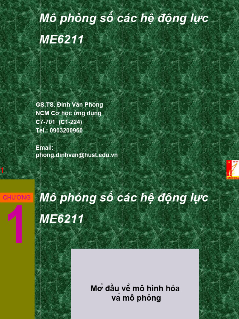 Me6211 Mophongso Cache Dongluc 1 | PDF