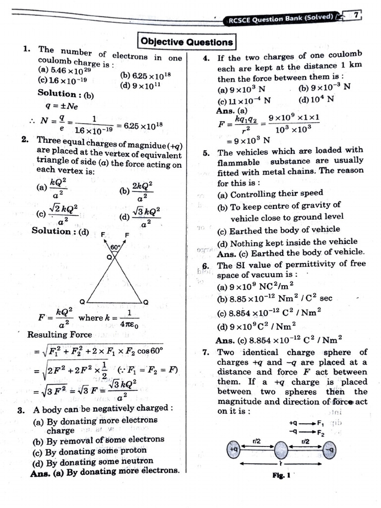Physics Questions Bank | PDF