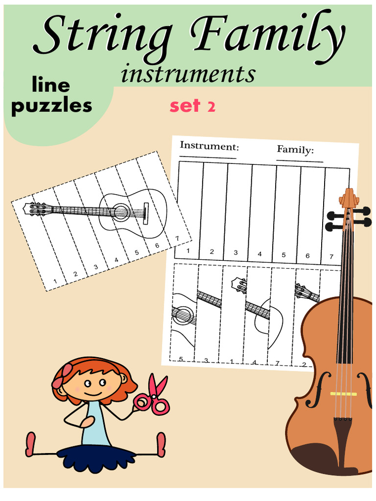 String Family Line Puzzles (Set2) | PDF | Computing