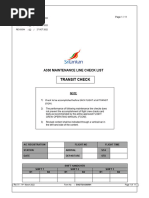 SAFA Ramp Inspection Checklist 2024 | PDF | Aviation | Aviation Safety