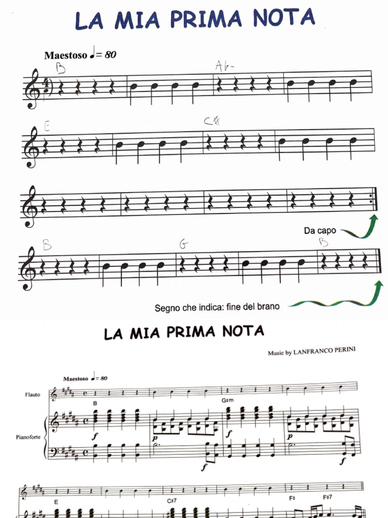 LA MIA PRIMA NOTA | PDF