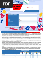 Programación Anual 2025 - Inglés 1° y 2°-Sc-1 | PDF