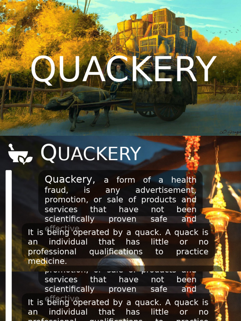 Quackery | PDF | Fringe Science | Health Care