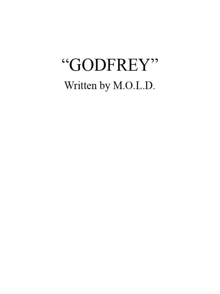 "Godfrey: A Reflection on Sin and Humanity" | PDF