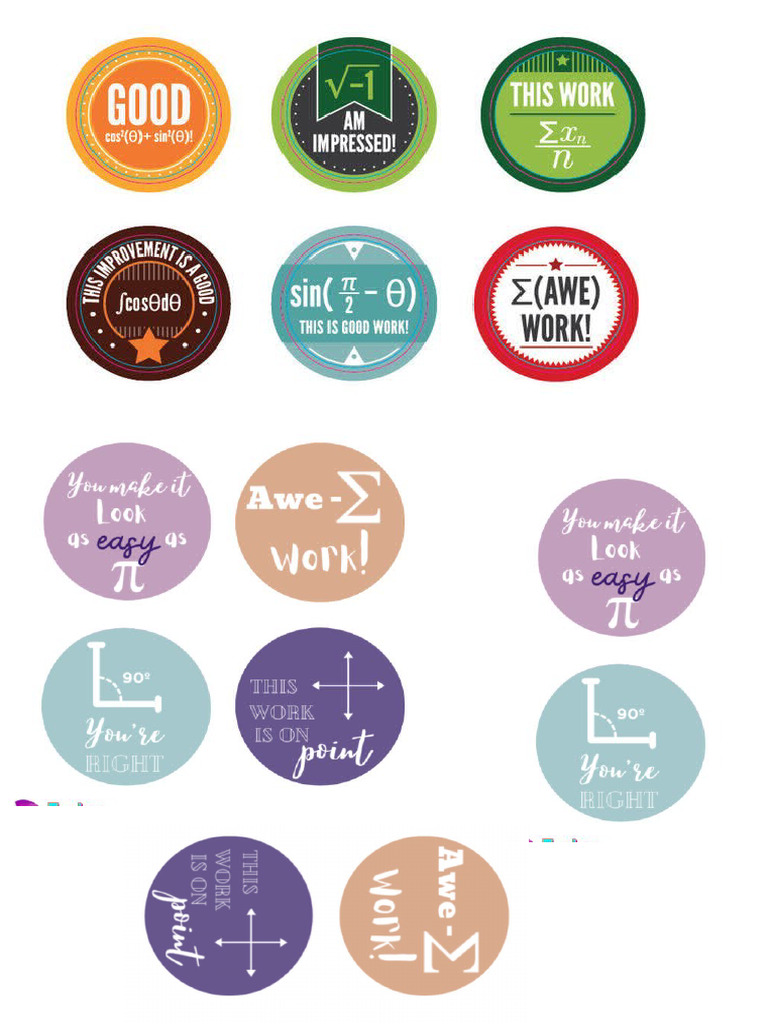 Scores Printable Sticker | PDF